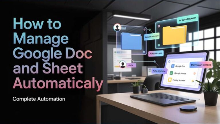 Streamlining Data Collection: How to Connect HTML Forms to Google Sheets