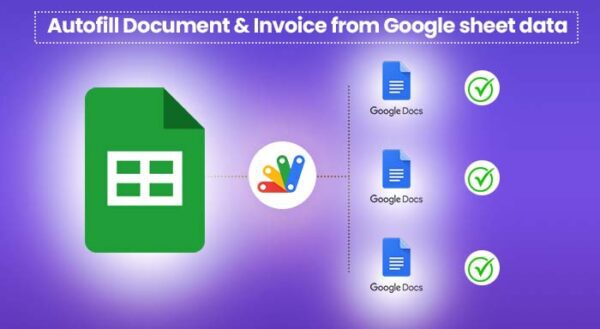 Autofill Document & Invoice from Google Sheet
