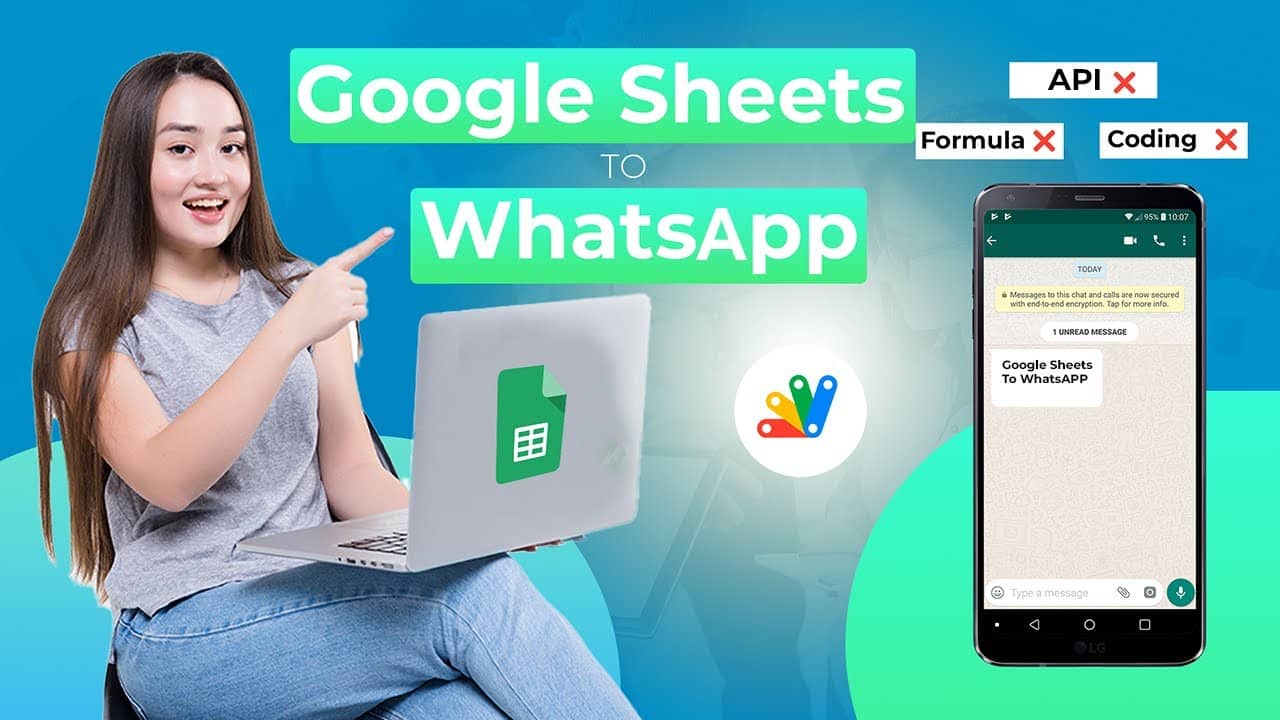 Send WhatsApp Message from Google Sheet in One-Click