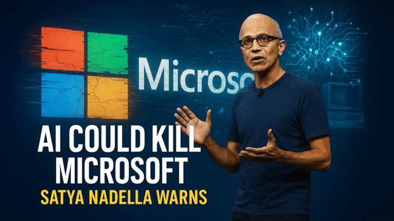 Satya Nadella Warns: AI Could Kill Microsoft